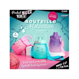 The Concept Factory Trinkflasche in Lila/ T&uuml;rkis/ Pink - 1,2 l (&Uuml;berraschungsprodukt) - 20% | Damen-outdoor-ausruestung