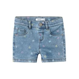 name it Jeans-Shorts "Salli" in Blau - 25% | Gr&ouml;&szlig;e 116 | Kinderhosen