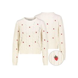 Eight2Nine Pullover in Creme/ Rot - 36% | Gr&ouml;&szlig;e S | Damen-pullover-cardigans