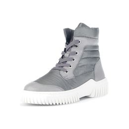 Gabor Leder-Boots in Grau - 50% | Gr&ouml;&szlig;e 38,5 | Damen-stiefel