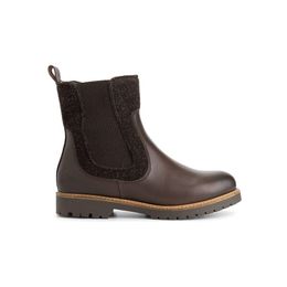 TRAVELIN' Leder-Chelsea-Boots "Okstindal" in Braun - 53% | Gr&ouml;&szlig;e 36 | Stiefeletten