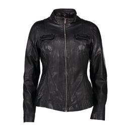 7eleven Lederjacke "Salome" in Schwarz - 65% | Gr&ouml;&szlig;e 36 | Damenjacken