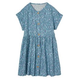 Vertbaudet Kleid ''Lucie'' in Blau - 40% | Gr&ouml;&szlig;e 104 | Kinderkleider
