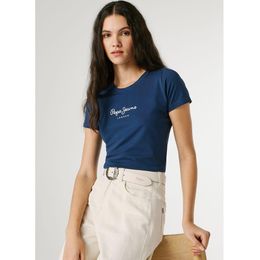 Pepe Jeans Shirt "New Virgina" in Dunkelblau - 13% | Gr&ouml;&szlig;e XXS | Damen-tops