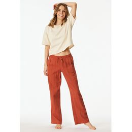 Schiesser Pyjama-Hose in Terracotta - 26% | Gr&ouml;&szlig;e 40 | Damen-loungewear