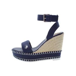 U.S. Polo Assn. U.S. Polo Keilsandaletten "Aylin" in Dunkelblau - 52% | Gr&ouml;&szlig;e 39 | Damen-sandalen