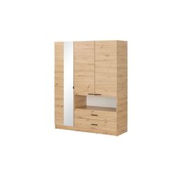 H&ouml;ffner Dreht&uuml;renschrank Turyn &brvbar; braun &brvbar; Ma&szlig;e (cm): B: 158,3 H: 200,5 T: 55.0 &raquo; H&ouml;ffner