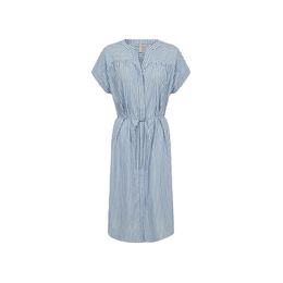 soyaconcept Damen Jerseykleid "Soya Concept Dress SC-FELICE", blau, Gr. L, Obermaterial: 100% Baumwolle, Kleider