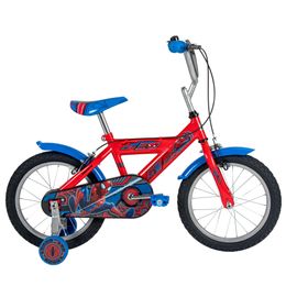 Huffy Kinderfahrrad "Huffy Marvel Spider-Man 16-Zoll-Fahrrad", 16 Zoll (40,64cm) hinten: 16 Zoll (40,64cm), rot, Fahrr&auml;der