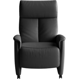 Sit & More TV-Sessel SIT & MORE, B:76cm H:110cm T:84cmschwarz, Sessel, "Cremona Comfort", wahlweise manuell oder elektrischer Funktion mit Akku