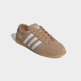 Damen Sneaker "GAZELLE LO PRO", adidas originals, Gr. 40cardboard, ftwr wei&szlig;, gum 3, Leder, Schuhe