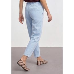 Street One Damen Loose-fit-Jeansultra bleached washed, Gr. 36, unifarben, Jeans, 98% Baumwolle, 2% Elasthan, Jeans, Middle Waist