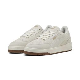 Puma Herren Sneaker "Shuffle Downtown Sneakers Erwachsene", Gr. 42, beige, Obermaterial: Textil, Synthetik, Kuhleder. Futter: Textil. Innensohle: