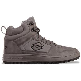 Lotto Herren Sneaker, Gr. 42, grau, Synthetik, Textil, mehrfarbig, Schuhe, - mit w&auml;rmendem Teddy-Futter