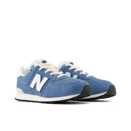 New Balance Kinder Sneaker "574", Gr. 40heron blau, sea salt, Leder, Textil, Schuhe