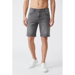 Only & Sons ONLY & SONS Herren Shorts "ONSWEFT BOX PIM DNM SHORTS OTL"medium grau denim, Gr. S, unifarben, Web, Obermaterial: 50% Baumwolle, 30% Polyester, 18%
