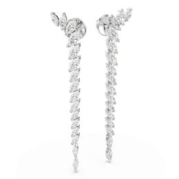 Swarovski Damen Paar Ohrstecker "Schmuck Geschenk MESMERA Ohrringe", Metall, silber, Metall, Ohrringe, mit Swarovski Kristall