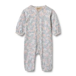 Wheat M&auml;dchen Stoffhose "Wheat Jumpsuit L/S Felizia", bunt, Gr. 74, 95% Baumwolle (Bio), 5% Elasthan, Hosen