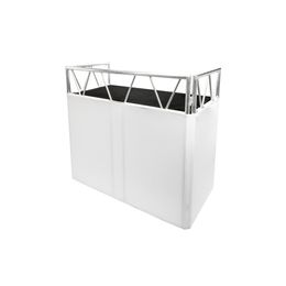 HEADLINER Indio DJ Booth (Includes white Scrim+ Bag), silber/weiss