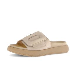 Gabor Damen Pantolette "Pantolette", Gr. 38beige, Schuhe