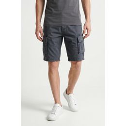 Superdry Herren Cargobermudas "CORE CARGO SHORT"magma slate grau, Gr. 30, unifarben, Web, Obermaterial: 98% Baumwolle, 2% Elasthan, Hosen, Straight