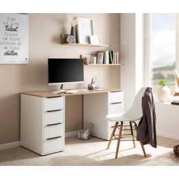 Tchibo - Schreibtisch &raquo;Elma&laquo; - 140x55,5x73cm - schwarz -