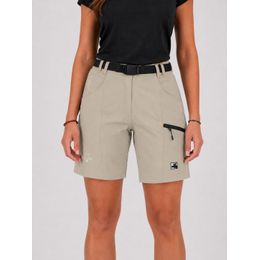 DEPROC Active Damen Bermudas "KENORA SHORT Damen Outdoor-Shorts elastisch"sand, Gr. 48, Web, 95% Polyester. 5% Elasthan, Hosen, auch in Gro&szlig;en Gr&ouml;&szlig;en