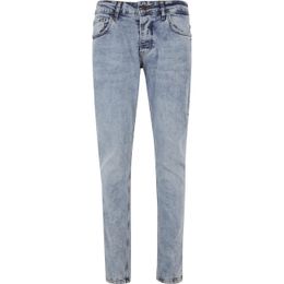 2Y Premium Herren Bequeme Jeans "2Y Premium Herren 2Y Slim FIt Jeans"blau, Gr. 33, unifarben, 97% Baumwolle, 3% Elasthan, Jeans