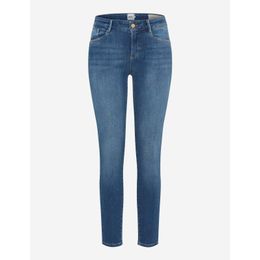 Brax Damen Five-Pocket-Hose Style ANA USED REGULAR BLUE, denim blau regular, Gr. 36