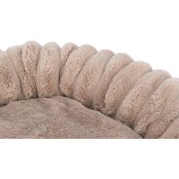 Trixie Bett Cord f&uuml;r Hunde und Katzen Lonni hellbraun &oslash;50cm
