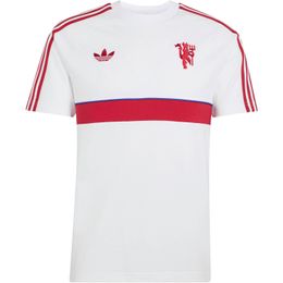 Adidas MANCHESTER UNITED T-Shirt Herren - Gr&ouml;&szlig;e L - wei&szlig;