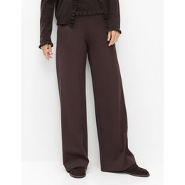 Raphaela by Brax Damen Marlenehose Style LILLYTH FLARED DARK CHOCOLATE, dunkelbraun, Gr. 50