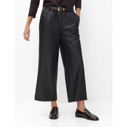 Brax Damen Culotte Style MAINE S BLACK, schwarz, Gr. 44K