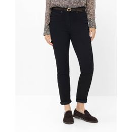 Raphaela by Brax Damen Five-Pocket-Hose Style LUCA BLACK, denim schwarz, Gr. 42K
