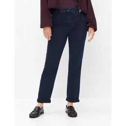 Raphaela by Brax Damen Five-Pocket-Hose Style CORRY, denim dunkelblau, Gr. 46K