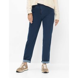 Raphaela by Brax Damen Five-Pocket-Hose Style CORRY, denim blau, Gr. 44K