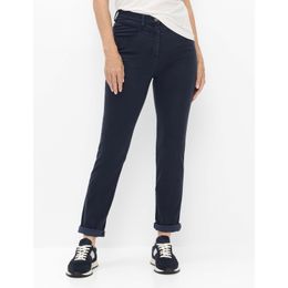 Raphaela by Brax Damen Five-Pocket-Hose Style LAURA NEW NAVY, dunkelblau, Gr. 48