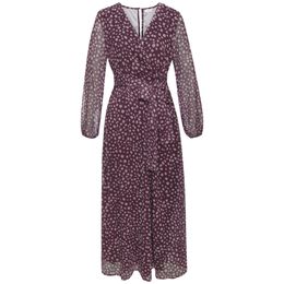 Lascana Kleid Damen Gr&ouml;&szlig;e 34 mauve / brombeer Sommerkleid
