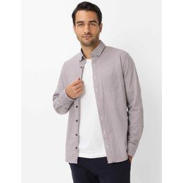 Brax Herren Hemd Style DANIEL cappucino, hellbraun, Gr. S