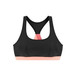 active by Lascana Lascana Active Sportbikinitop Damen Gr&ouml;&szlig;e 65/70 pastellpink / schwarz