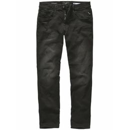 Replay Herren Jeans Anbass Black Schwarz 91 % Baumwolle, 6 % Elastomultiester, 3 % Elasthan