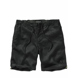 Mey & Edlich Mey & Edlich Herren Piazza-Shorts Schwarz 100 % Leinen