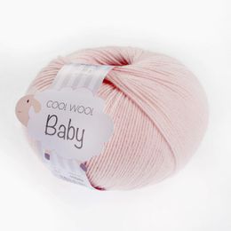Cool Wool Baby, 50 g von Lana Grossa, Zartrosa, aus Schurwolle
