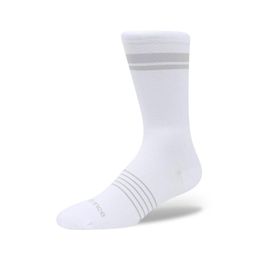 New Balance Pro Run Crew Socks Bekleidung Unisex wei&szlig;