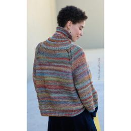 Anleitung 199/6, Pullover aus Cotton-Merino Rainbow von Katia