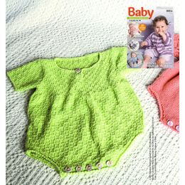 Anleitung 201/5, Babybody aus Brillianto von Junghans-Wolle
