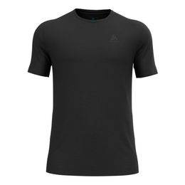 Odlo Merino 160 BL Top Crew Neck S/S Bekleidung Herren schwarz