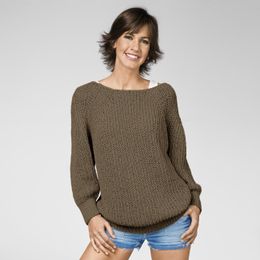 Anleitung 193/3, Oversize Pullover aus Bandana von Junghans-Wolle
