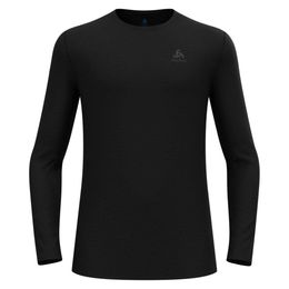Odlo Merino 160 BL Top Crew Neck L/S Bekleidung Herren schwarz