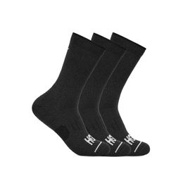 Hoka One One Hoka Crew Run Sock 3-Pack Bekleidung Unisex schwarz